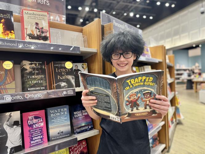 This Hamilton student has self-published his own book