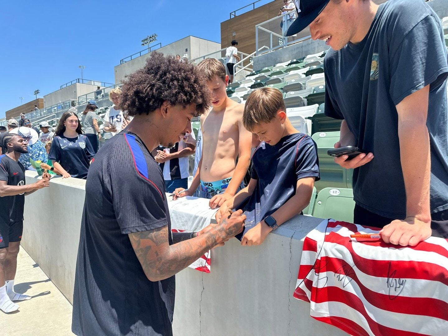 US team settles into World Cup training base with optimism and ...