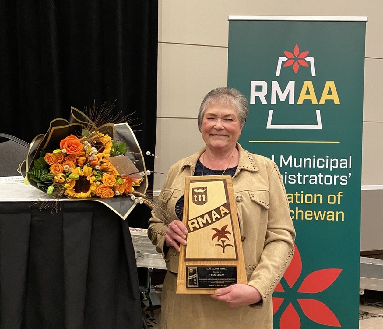 Fern Lucas receives RMAA’s highest municipal honour