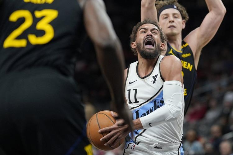 Trae Young, Georges Niang lead the Hawks past the Warriors 124-115