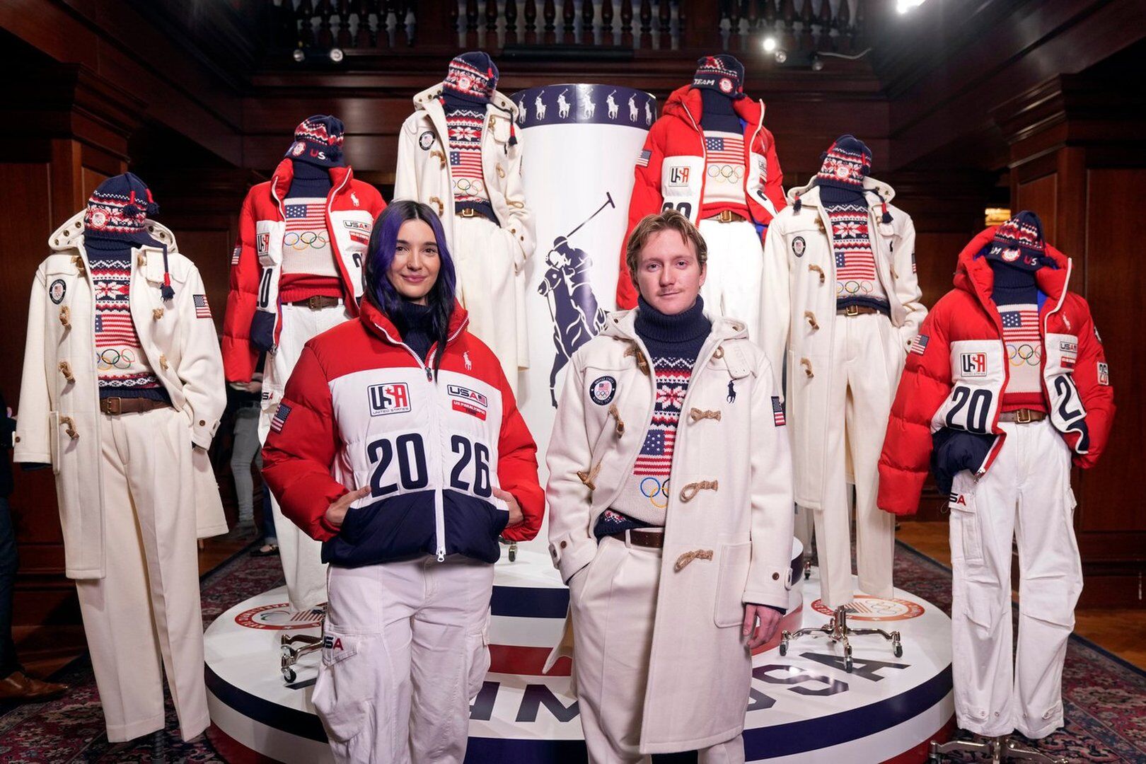 Ralph Lauren unveils Team USA's Olympic uniforms