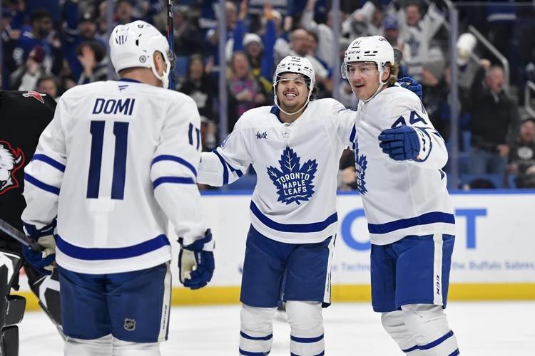 Maple Leafs win 6-3 in Buffalo as Sabres record 12th straight loss