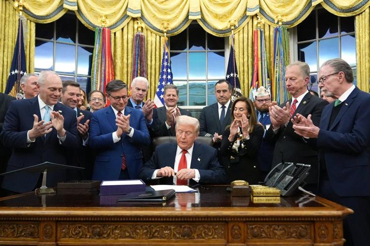 The Latest: Federal offices reopen as the government shutdown ends