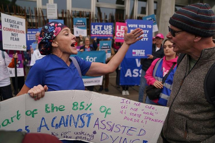 PHOTO COLLECTION: Britain Assisted Dying