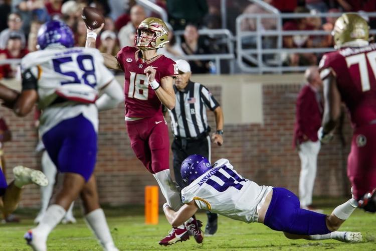 Florida State QB Jordan Travis out with leg injury, No. 4 Seminoles ...