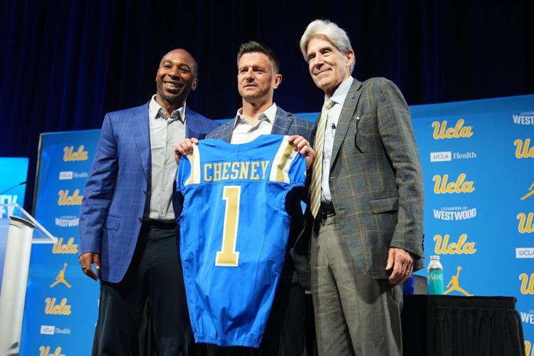 Chesney starts his UCLA football coaching era with energy, inspiration ...