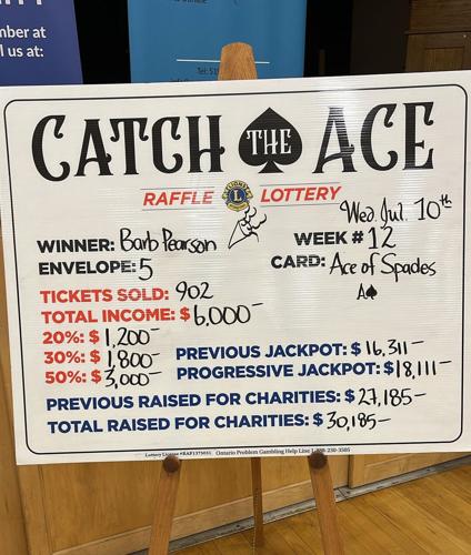 Fisherville’s Catch the Ace jackpot winner takes home $18K