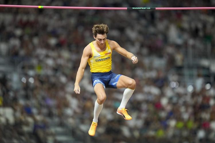 Swedish pole vaulter Armand Duplantis defends title at world championships