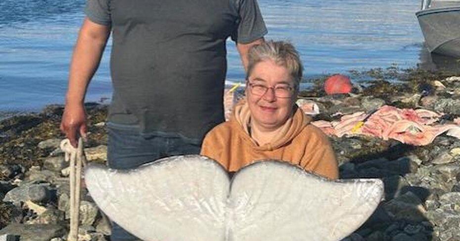 Two from Rankin Inlet each land their first beluga whale at Marble Island