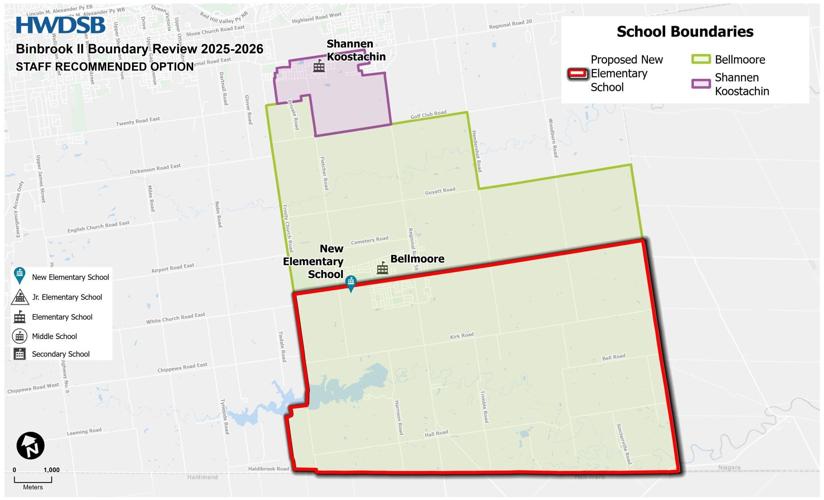 HWDSB staff recommend new Binbrook boundaries