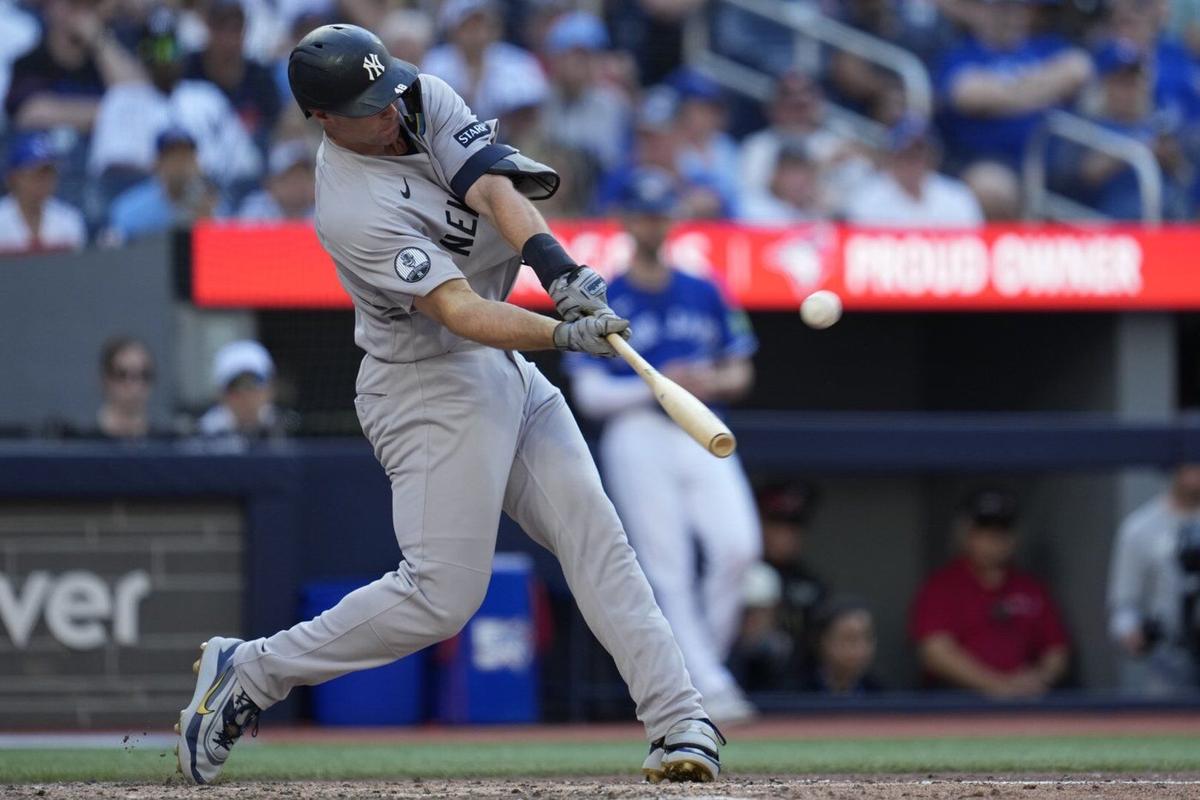 Goldschmidt's late homer lifts Yankees past Blue Jays 3-1, spoiling ...