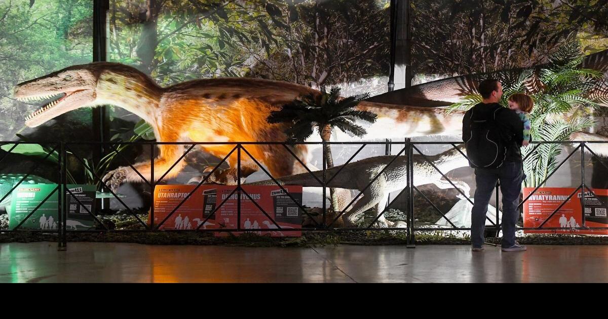 Dinosaurs invade Hamilton Convention Centre