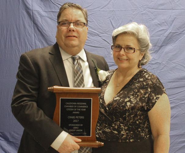 Craig Peters is Caledonia's Citizen of the Year