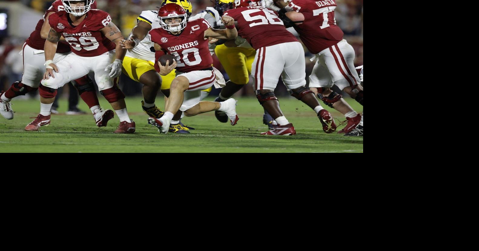 John Mateer has 2 TDs rushing, 1 passing as No. 18 Oklahoma beats No ...