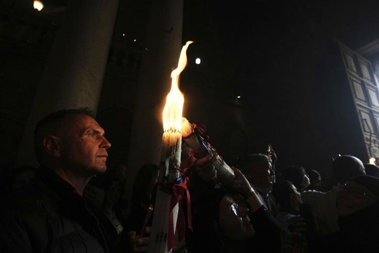 What's behind the visually stunning 'Holy Fire' ceremony in Jerusalem?