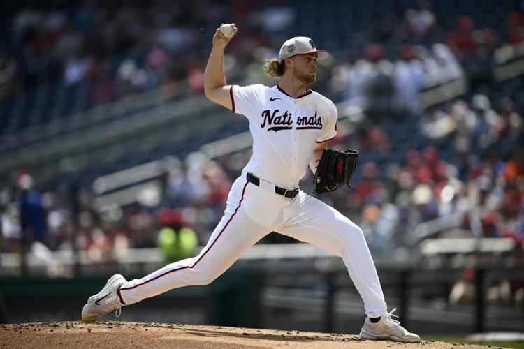Irvin allows 1 hit over 8 innings, Winker homers as the Nationals beat ...