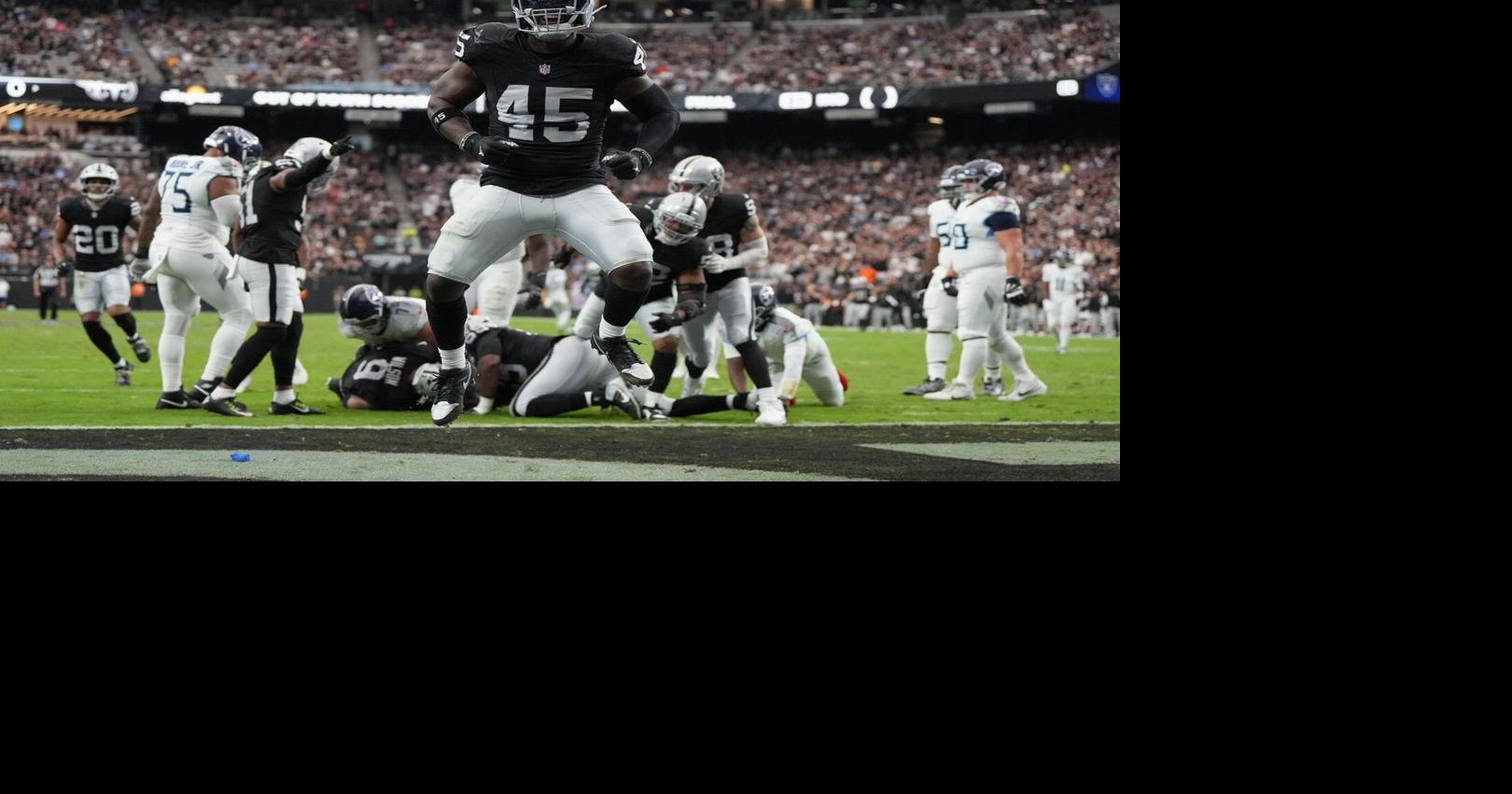 Veteran linebacker Devin White leads Raiders' defense with huge stat ...