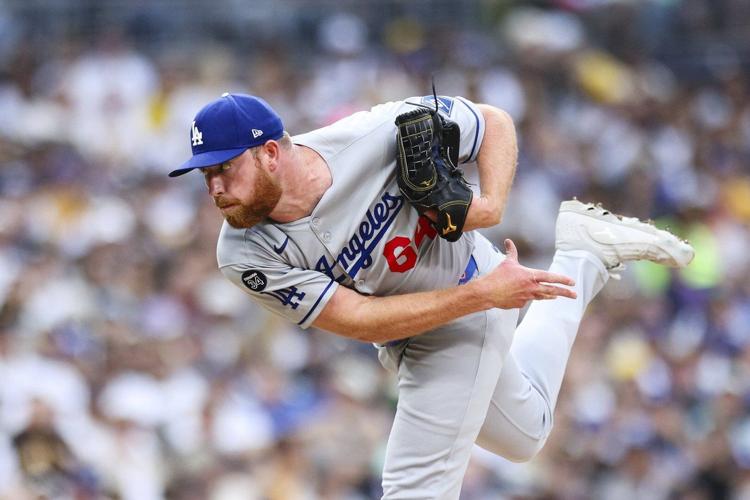 Dodgers' pitching injury woes culminate in a punt. Matt Sauer takes one ...