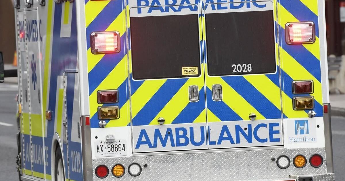 Man taken to hospital after crash with HSR bus