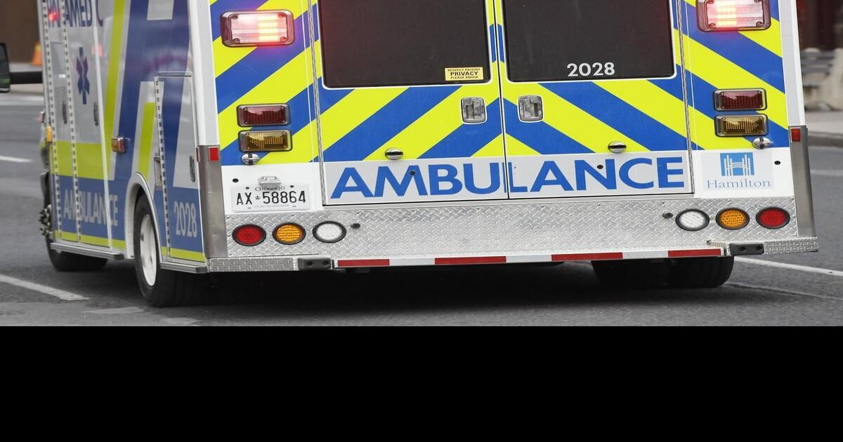 Man taken to hospital after crash with HSR bus