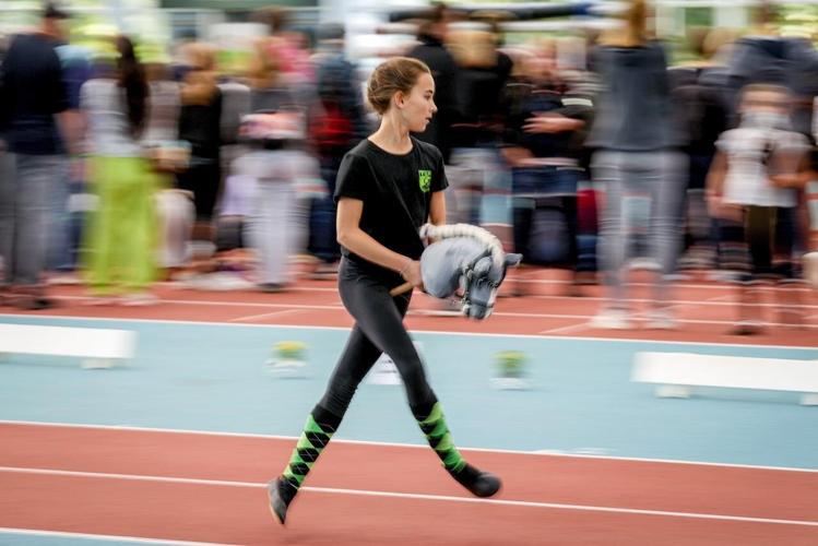 Germany's first hobby horsing championship gallops through Frankfurt