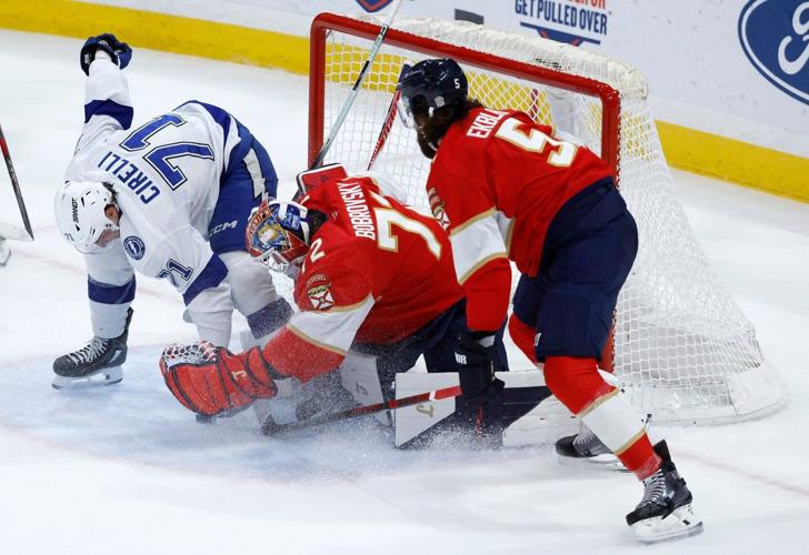 Kucherov scores twice, Lightning top Panthers 4-2 in another penalty ...