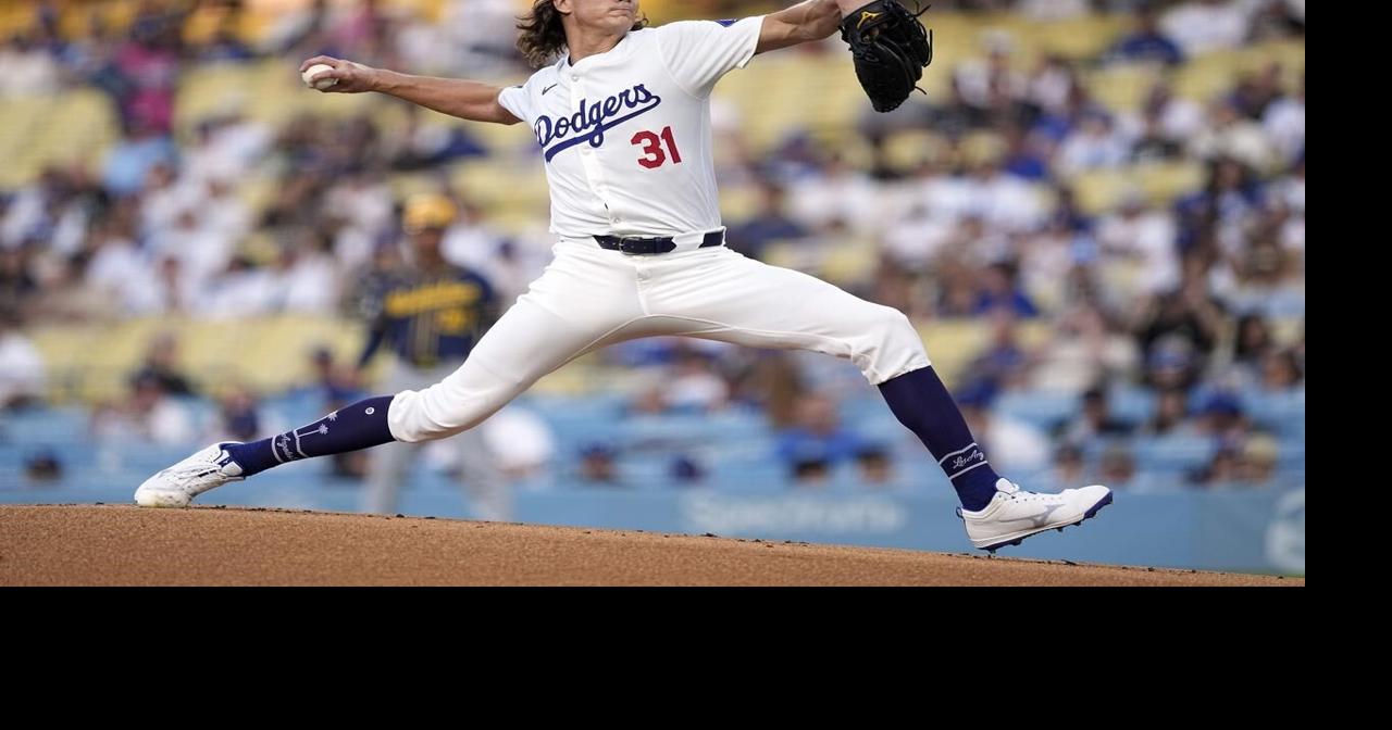 Dodgers pitcher Tyler Glasnow throws simulated game, expected to start ...
