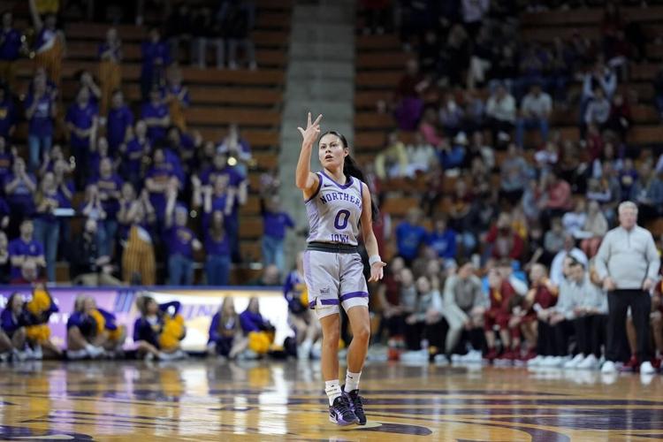Maya McDermott scores 37 and Northern Iowa beats No. 8 Iowa State 87-75