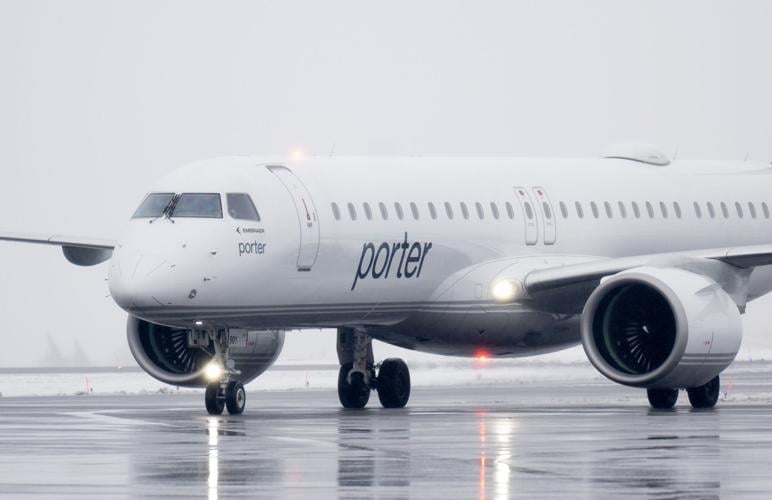 Porter Airlines marks one year of flying out of Hamilton