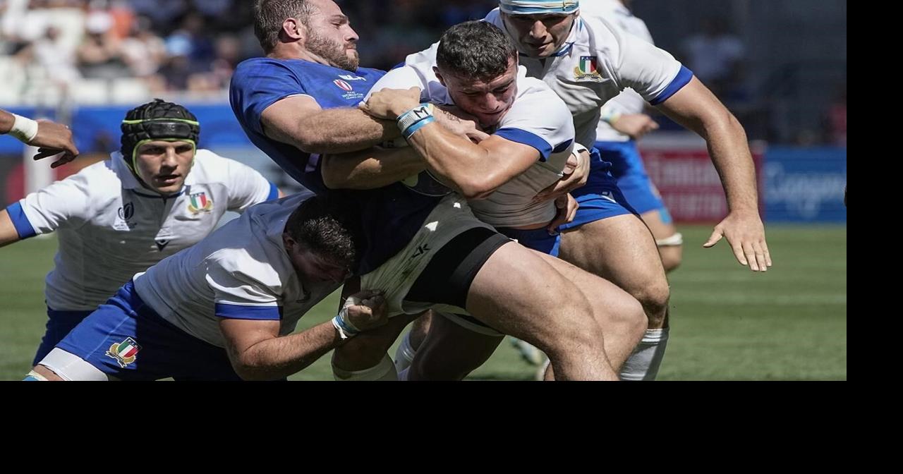 Italy flatters in record opening win over Namibia at Rugby World Cup