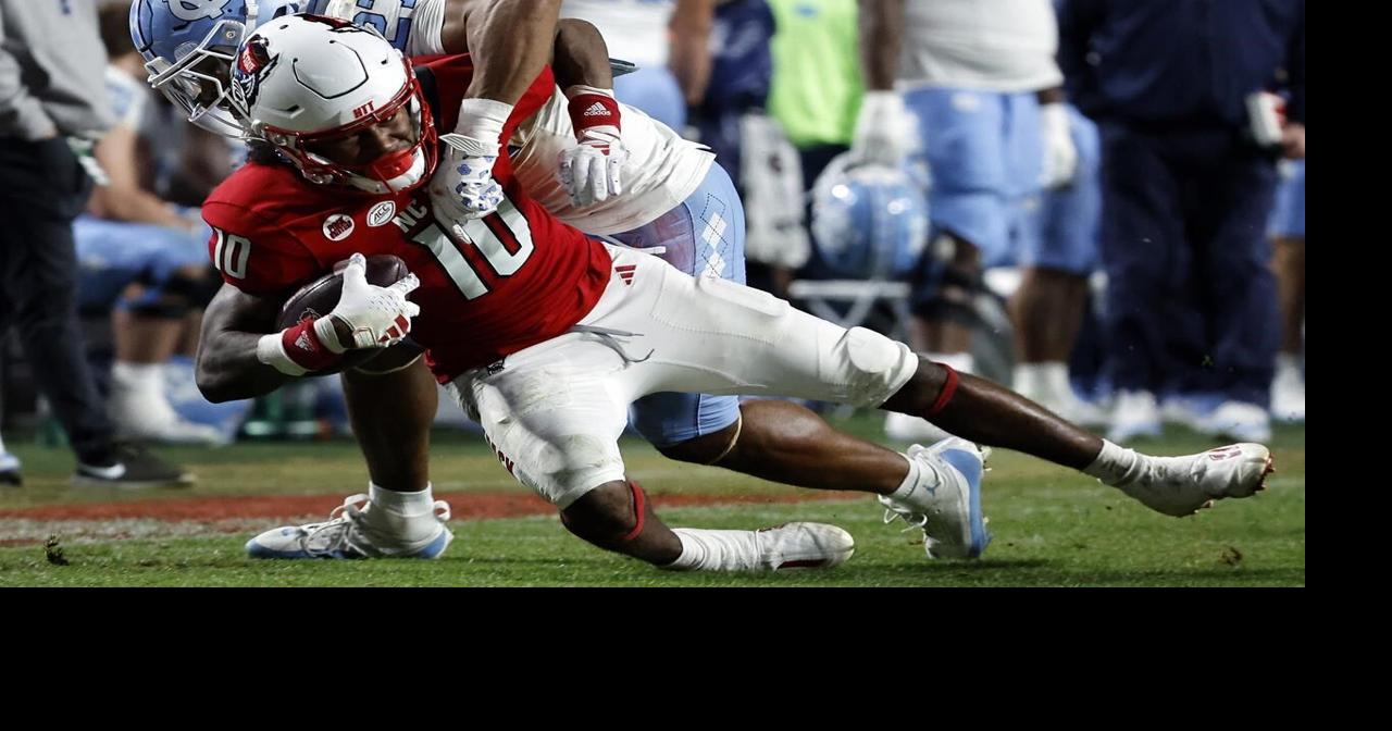 NC State jumps to big lead on rival North Carolina and cruises to 39-20 win