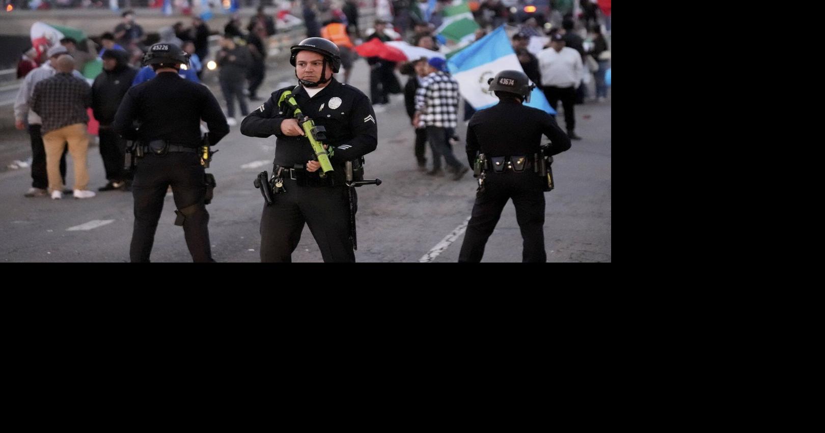 Protesters in cities across the US rally against Trump's policies ...