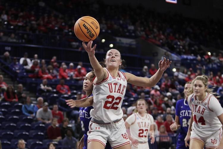 Alissa Pili sparks big second half as No. 5 seed Utah tops 12th-seeded ...