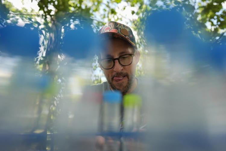 Collecting sex-crazed zombie cicadas on speed: Scientists track a bug ...