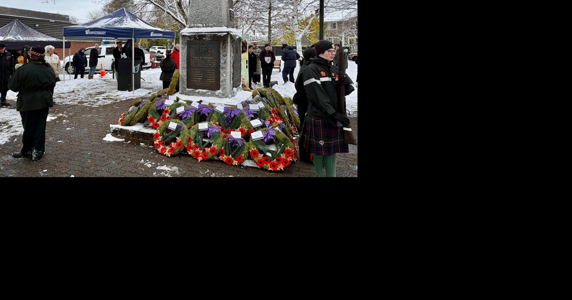 At the eleventh hour, Hawkesbury stands in remembrance