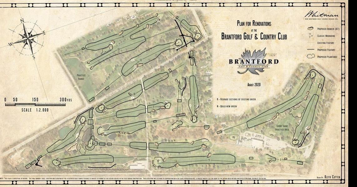 Brantford golf course getting a history-inspired facelift