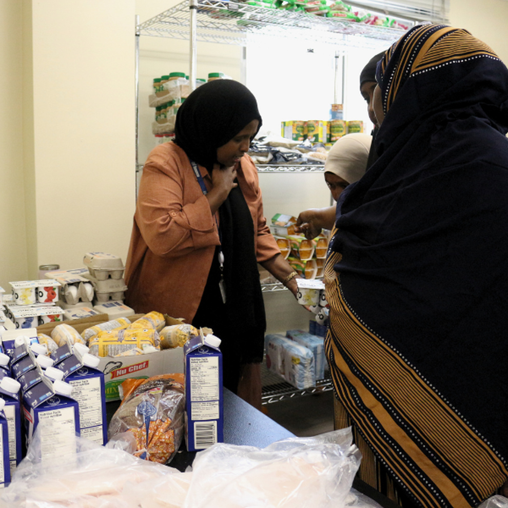 Weston locals can visit this new food bank in an apartment building