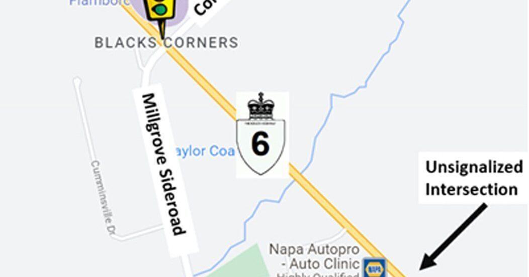 'A harrowing experience': Millgrove residents want changes at Highway 6 ...