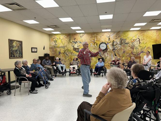 Hamilton senior care home hosts bell choir with residents