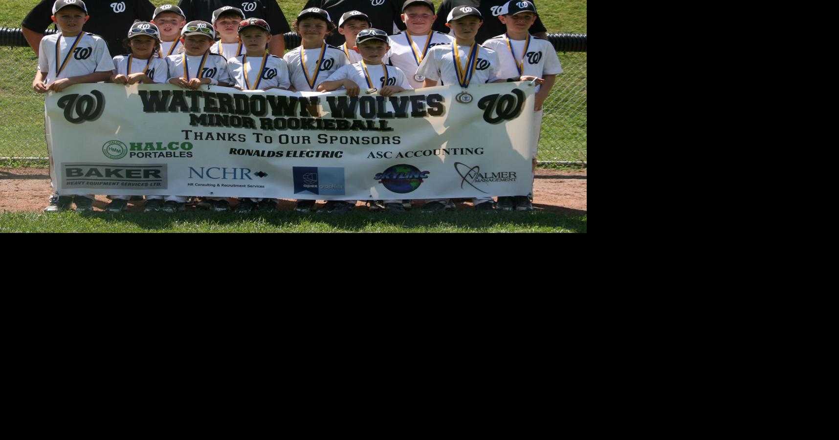 Waterdown Wolves make it to OBA rookie ball final