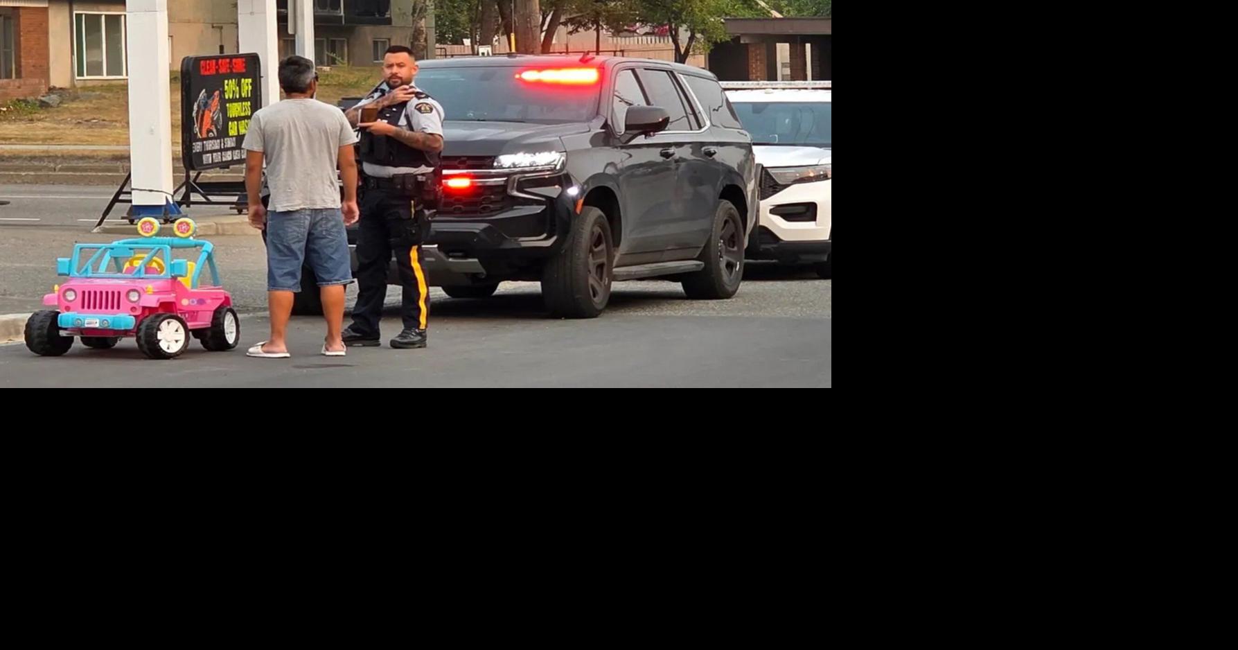 Man arrested for impaired driving of pink Barbie truck in Prince George ...