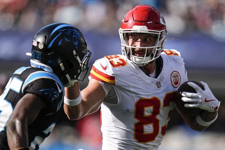 Emerging tight end Noah Gray gives Mahomes and the Chiefs another ...