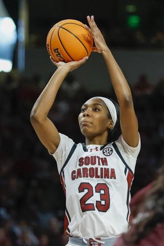 Bree Hall's 15 points leads No. 1 South Carolina over Mississippi State ...