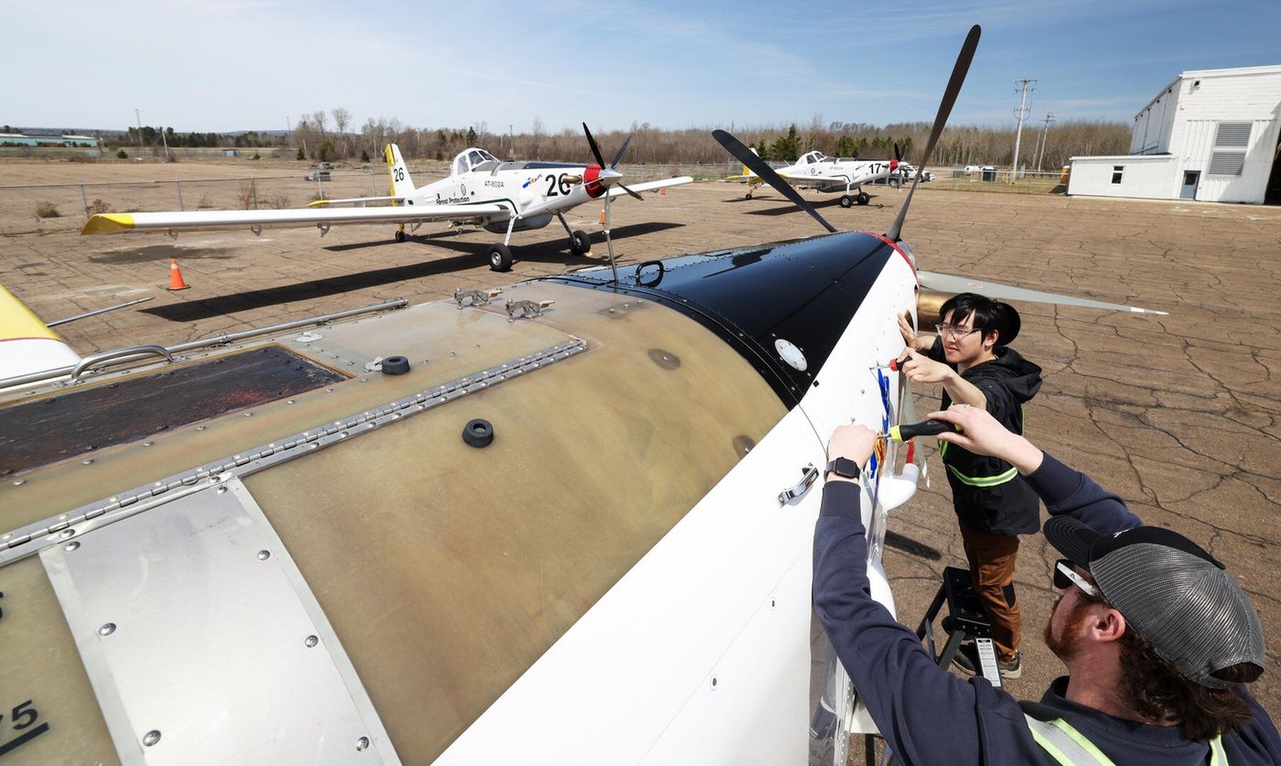 Nova Scotia has contracted four water bombers to help with wildfire season