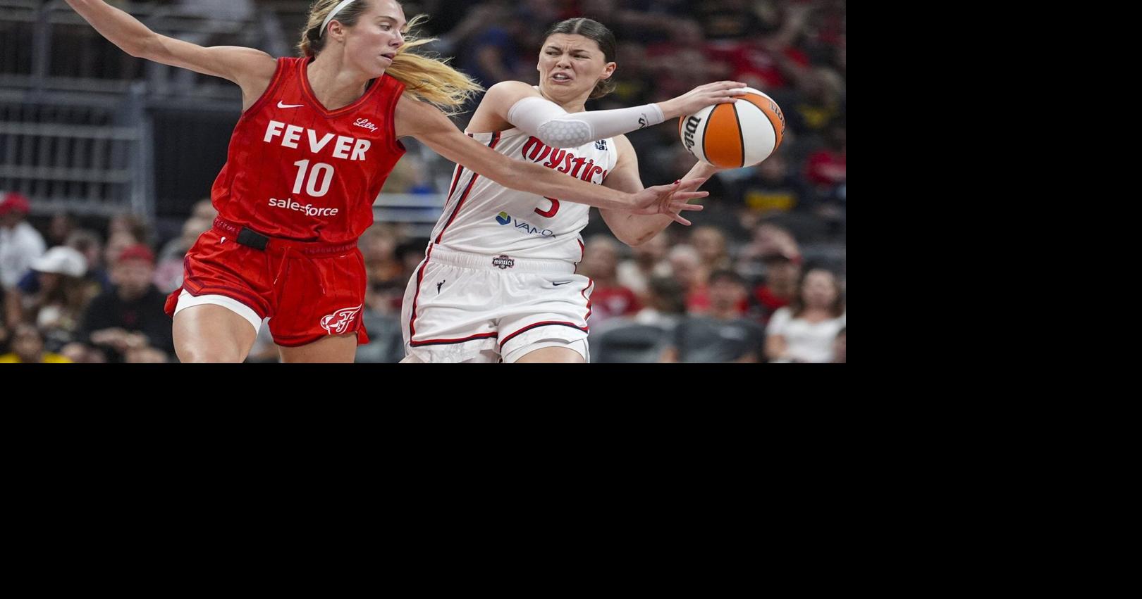Natasha Howard scores 17 as Fever beat Mystics 84-65, clinch playoff spot