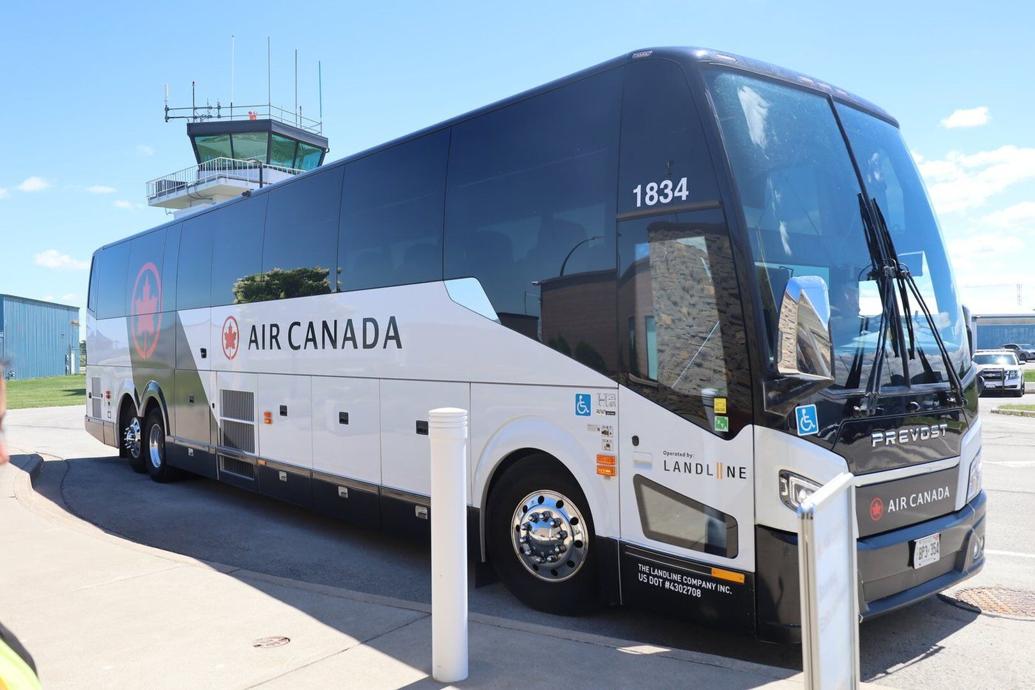Pilot error: First Air Canada bus leaves a little late after stop missed