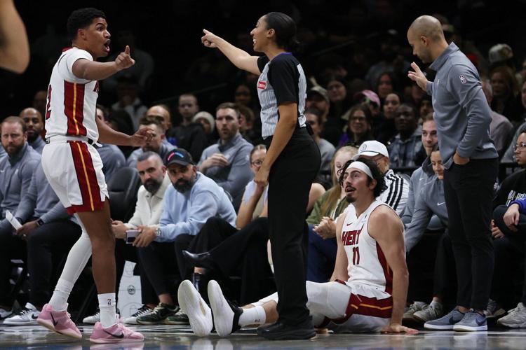 Heat beat the Nets 106-95 to snap a 5-game losing streak