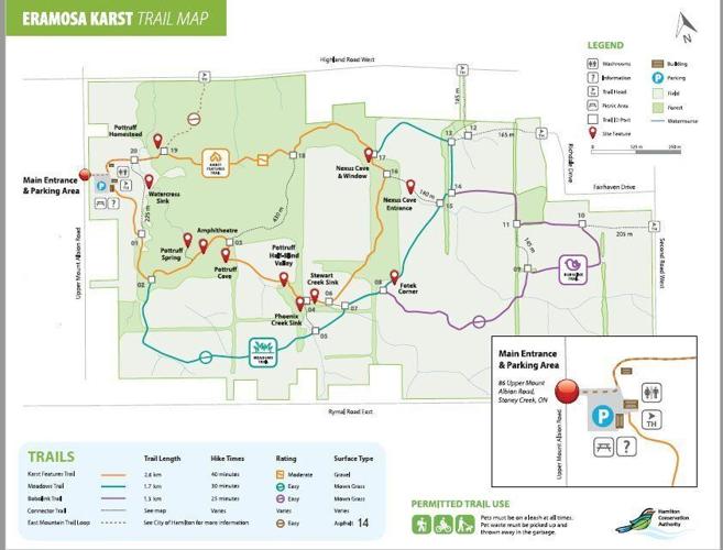 Upper Stoney Creek’s Eramosa Karst to test new trail system