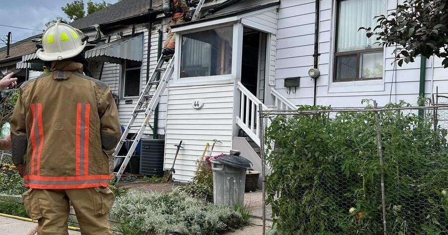 Strathcona row houses damaged in multiple-alarm fire