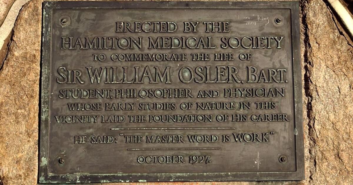 Heritage plaques and markers tell the story of Hamilton
